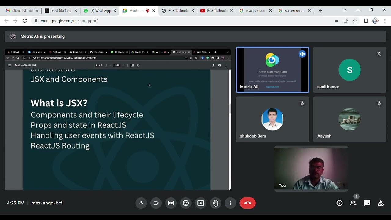 Reactjs installation and basic - YouTube