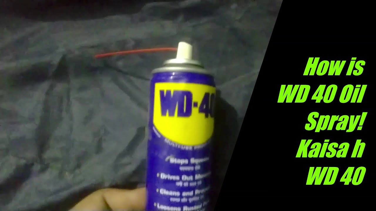 Review about the WD 40 Oil Spray (Is it the best de greasing and anti ...