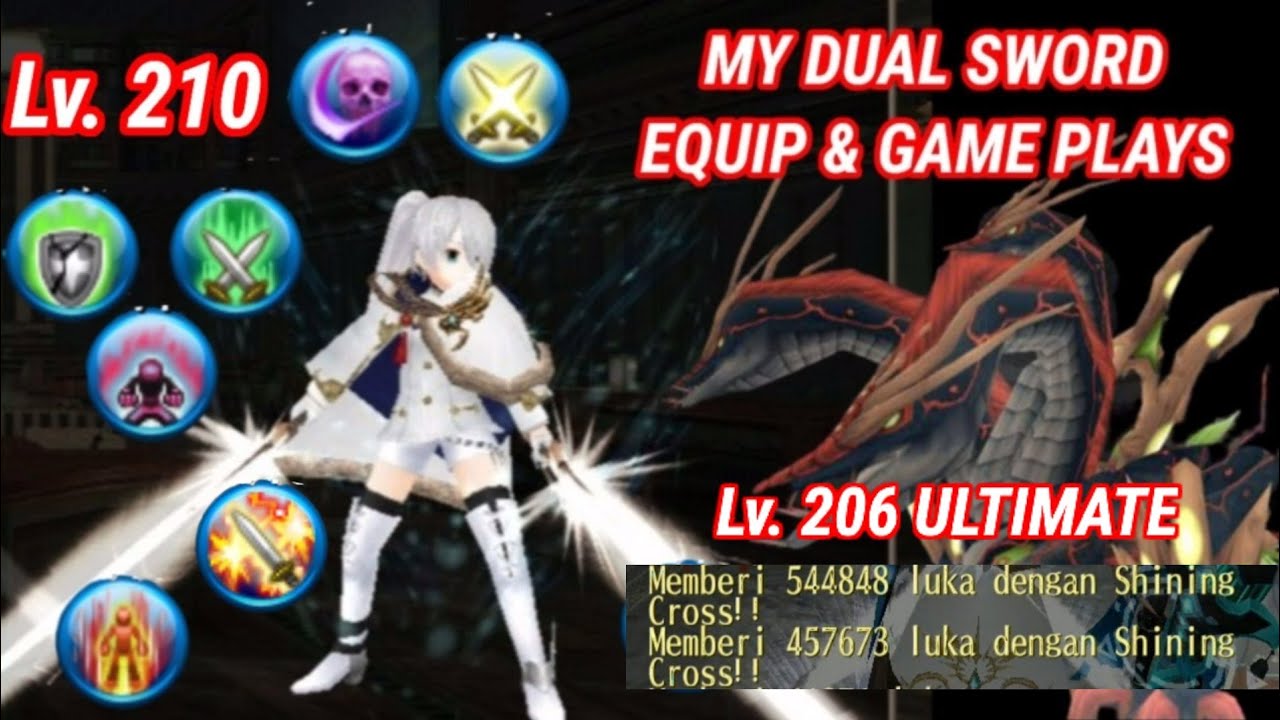 DUAL SWORD CRAZY AMPR AND ASPD IN FINS ULTI - TORAM ONLINE - YouTube