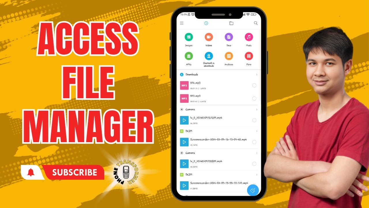 How to Access the File Manager on Xiaomi - Full Explore - YouTube