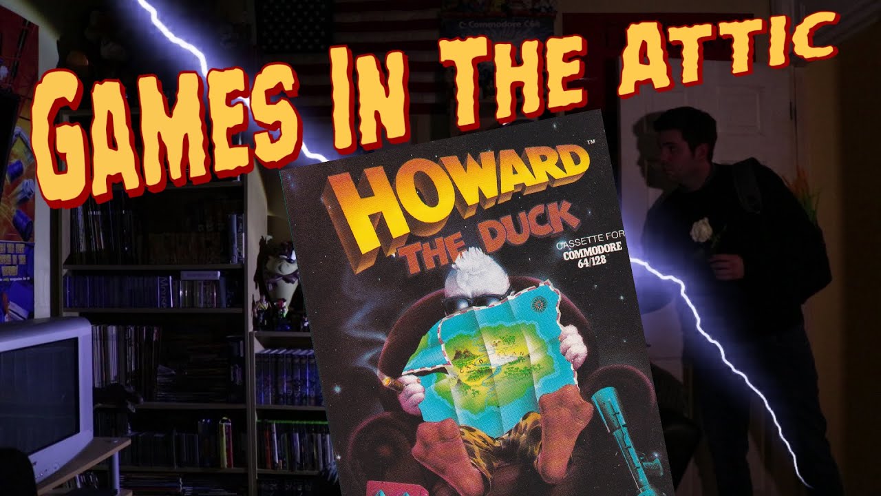 Games In The Attic - Howard The Duck - Commodore 64 - YouTube