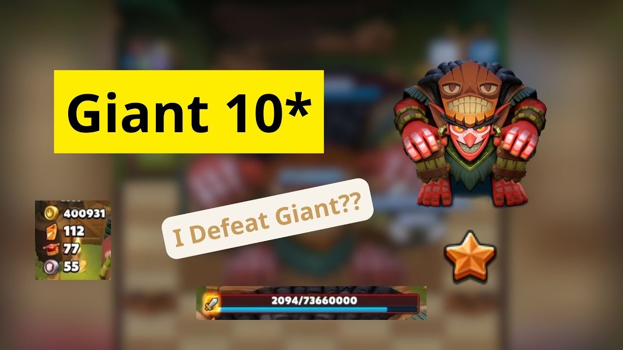 I defeated Giant 10* | Puzzle Breaker - YouTube