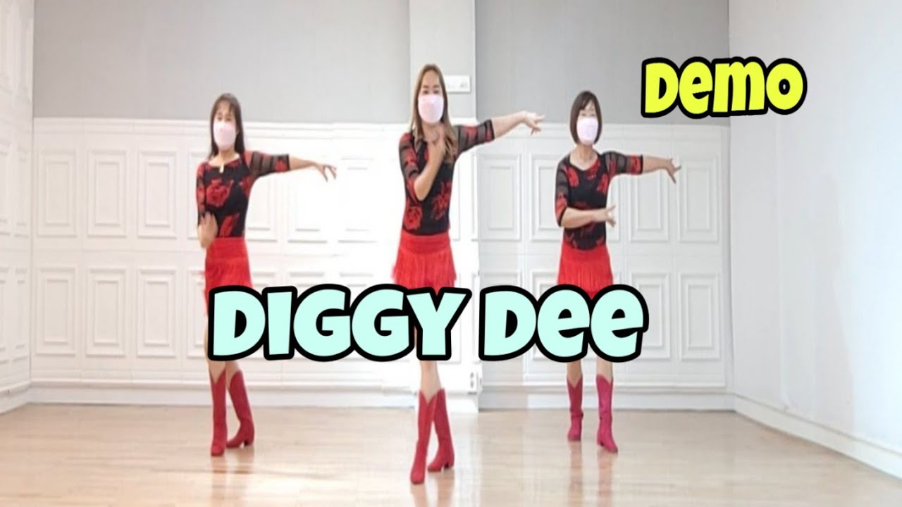 Diggy Dee - Line Dance (Demo) - YouTube