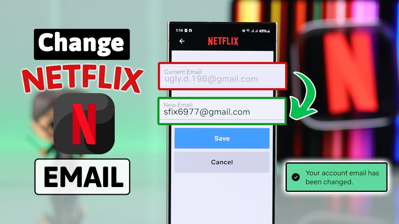 Change Email on Netflix! [How To] - YouTube