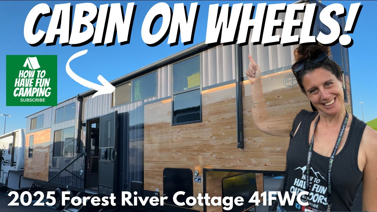 2025 Forest River Cottage 41FWC Home Style Fifth Wheel - YouTube