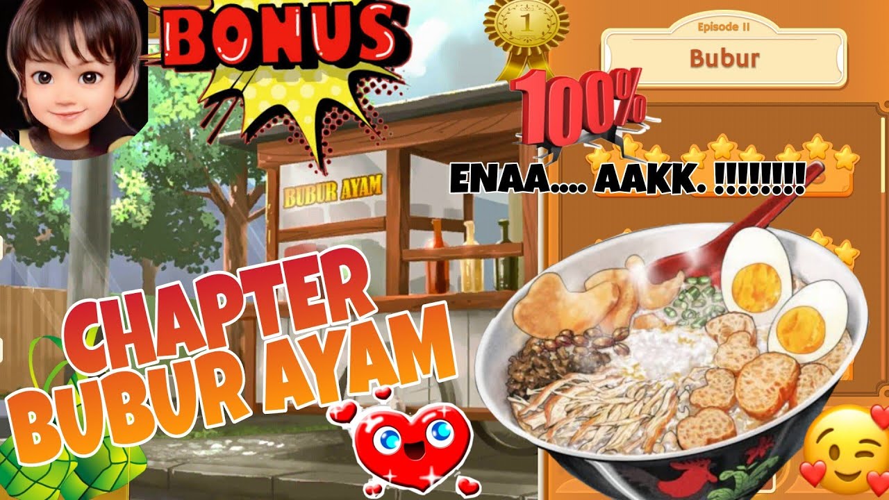 Game Permainan Kuliner Selera Nusantara | Chapter Bubur Ayam - YouTube