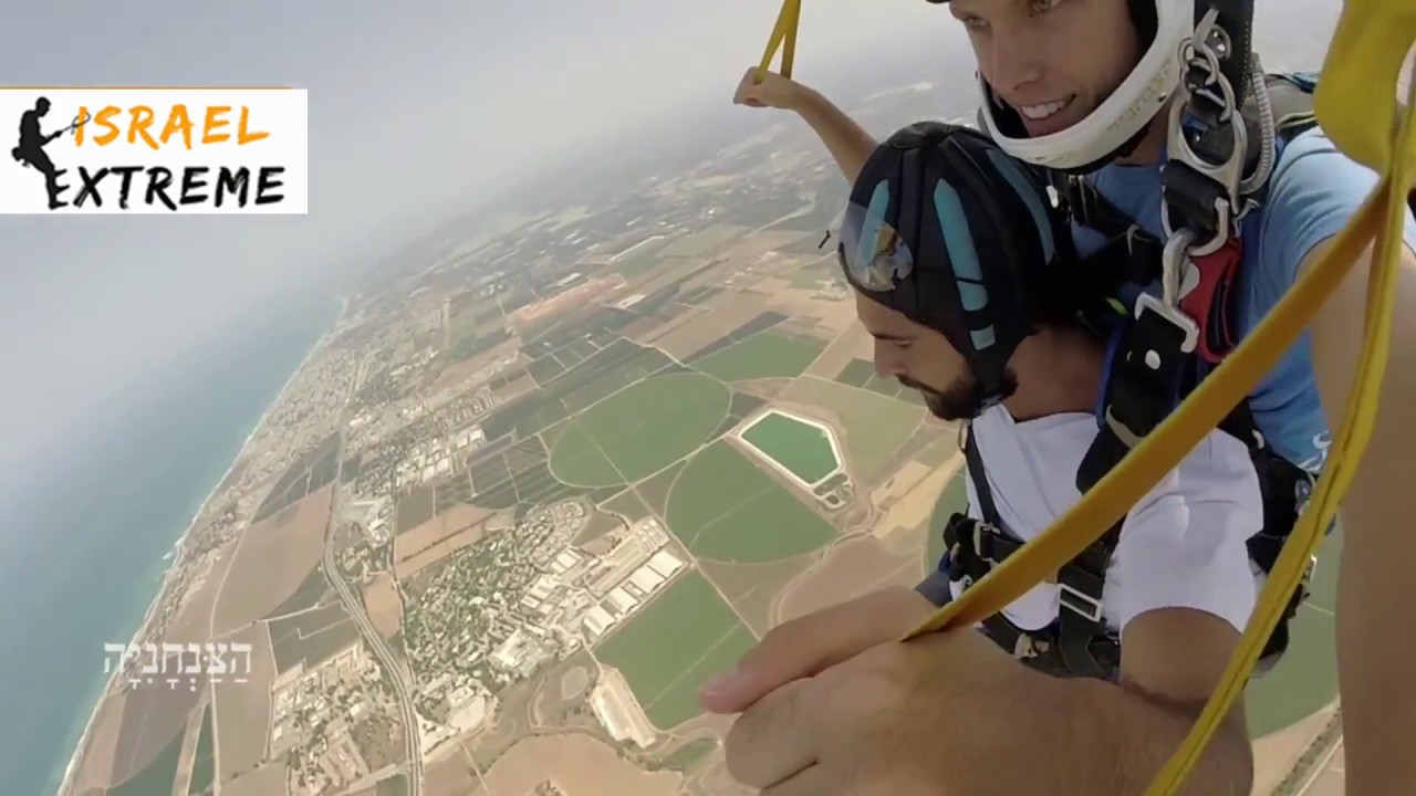 Skydiving in Israel Private Tour Yoram's Jump! - YouTube