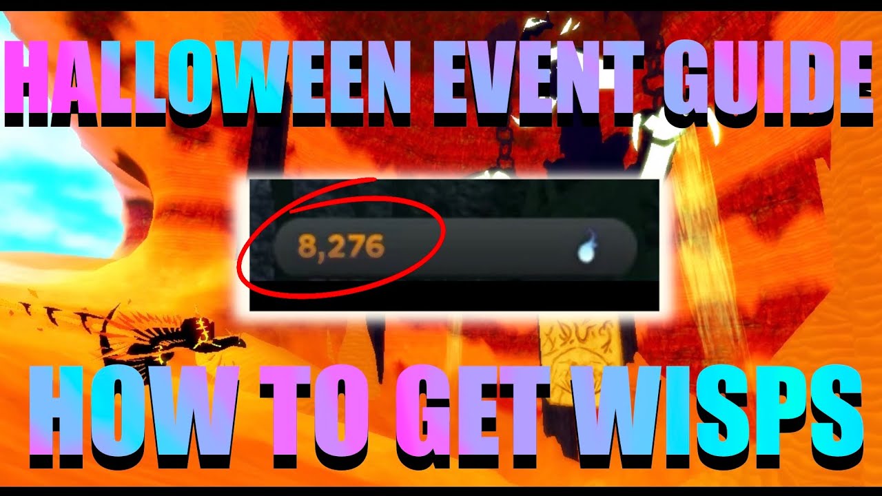 HOW TO GET WISPS | COS Halloween 20ww Event Week 1 | Roblox Creatures ...