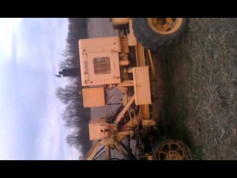 Buckeye 302 ditching machine - YouTube