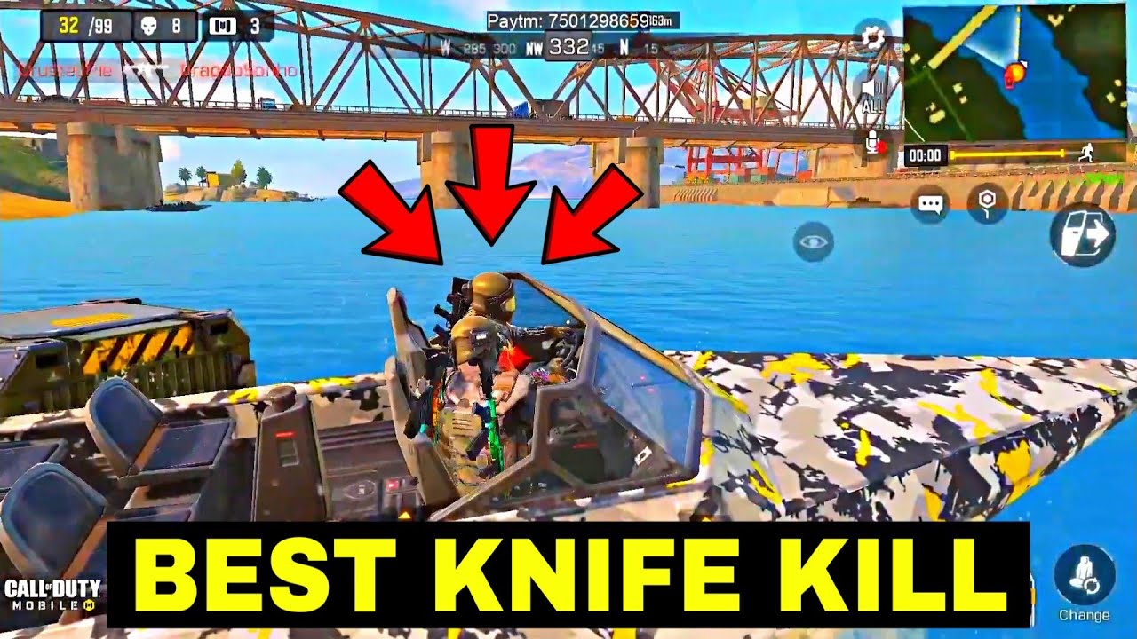 Best Knife Kill Ever in Call of Duty Mobile Battle Royale | COD Mobile ...