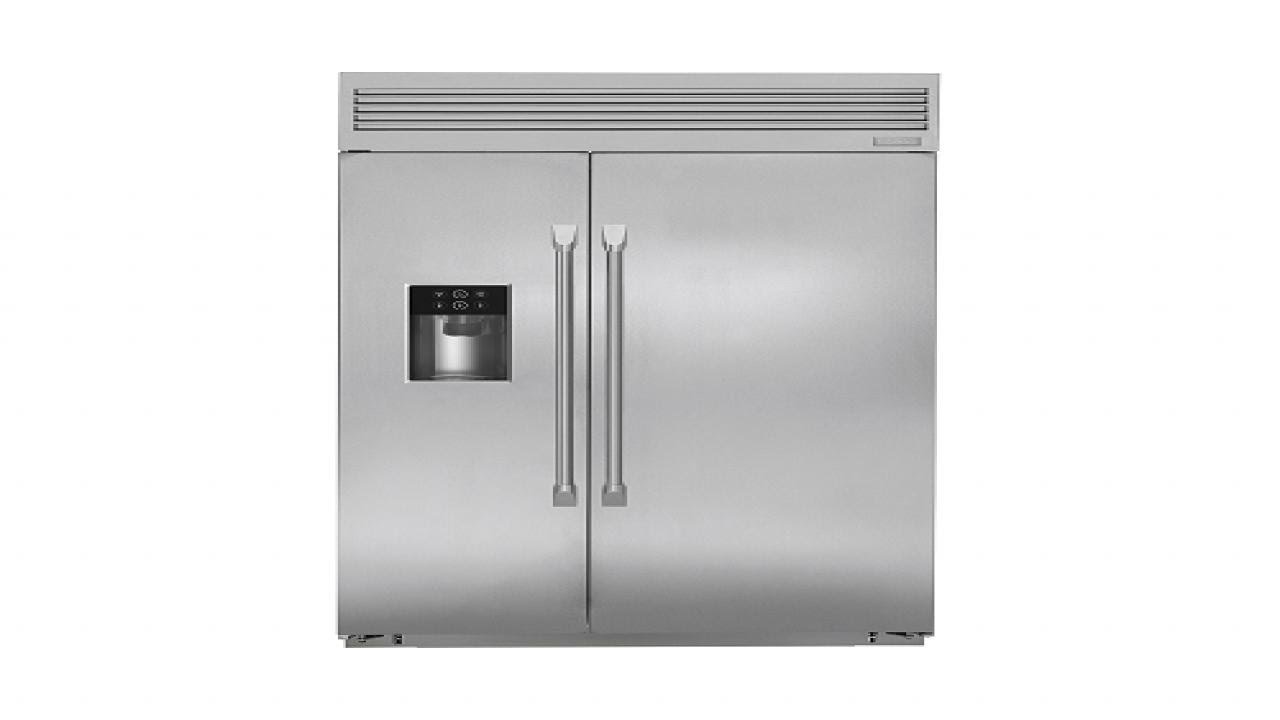 Monogram Refrigerator Model ZIBI240HII Repairs - YouTube