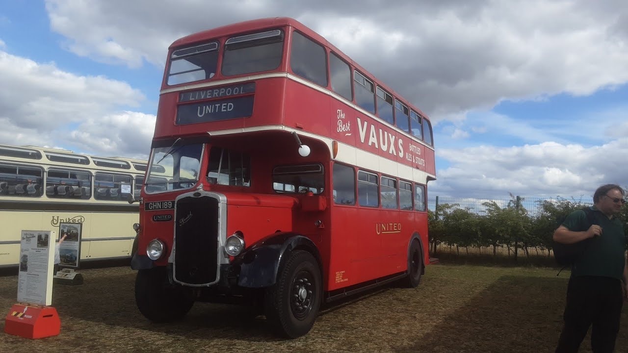 Tour Of a Bristol K5G At Shildon 2022 Bus Rally GHN 189 - YouTube