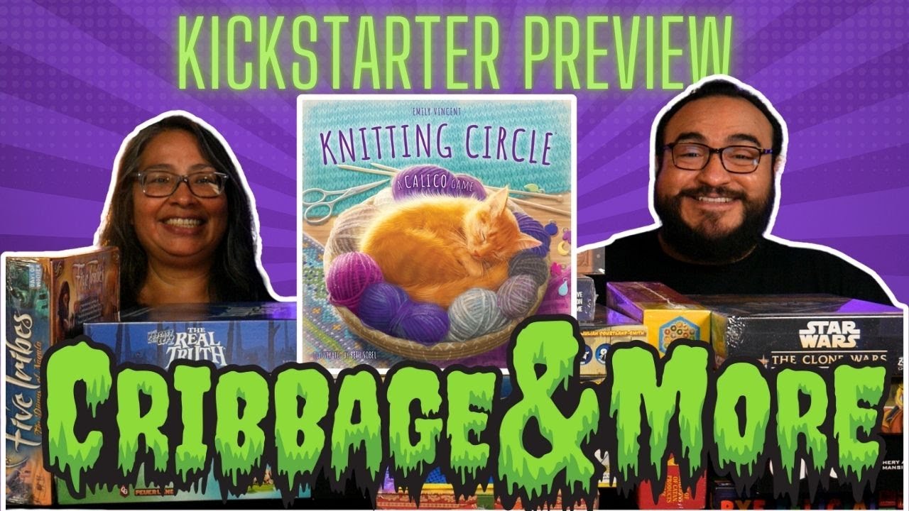 KICKSTARTER PREVIEW KNITTING CIRCLE TEACH AND PLAY - YouTube