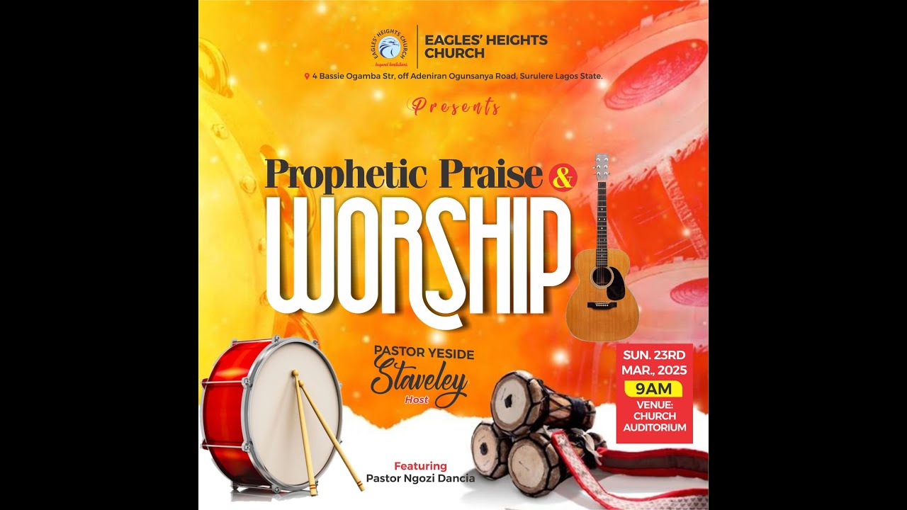 PROPHETIC PRAISE AND WORSHIP 23-03-2025 - YouTube