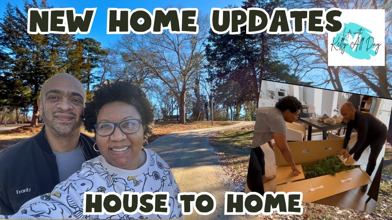 NEW HOME UPDATES | HOUSE TO HOME VLOG - SPEND THE DAY - YouTube
