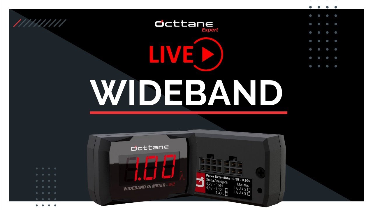 Live Octtane - Wideband O2 Meter - Sonda Lambda - YouTube