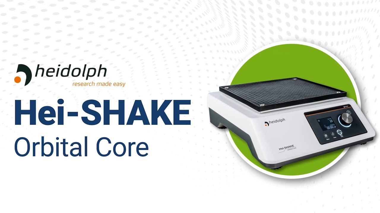 Heidolph Hei-SHAKE Orbital Core Shakers - YouTube