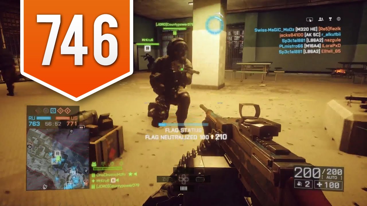 BATTLEFIELD 4 (PS4) - Road to Max Rank - Live Multiplayer Gameplay #746 ...