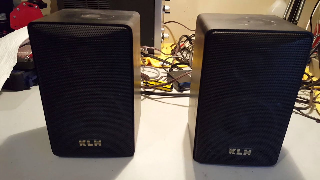 KLH Premier Model 60 demo - YouTube