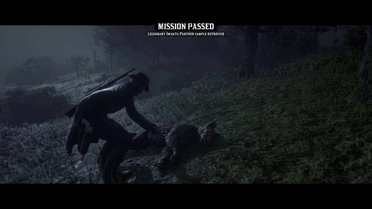 (RDR2) - Legendary Iwakta Panther Mission Plus Coat - YouTube