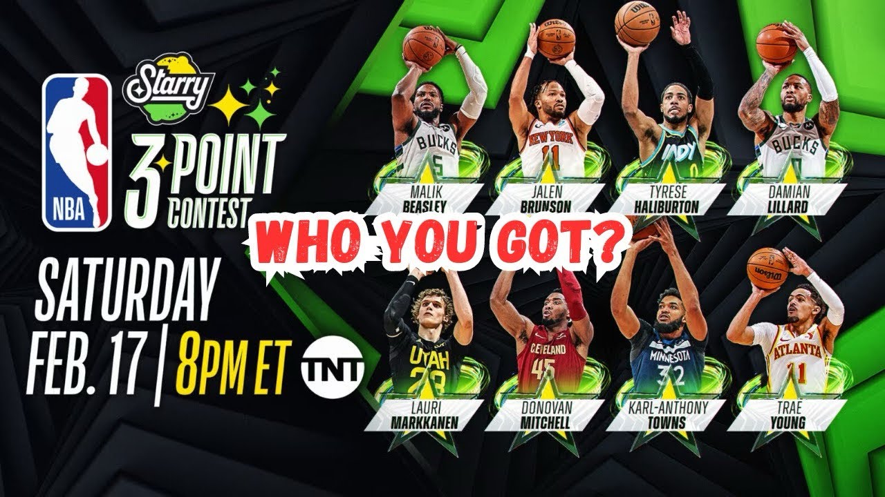 Who you got in NBA 3- Point Contest? - YouTube