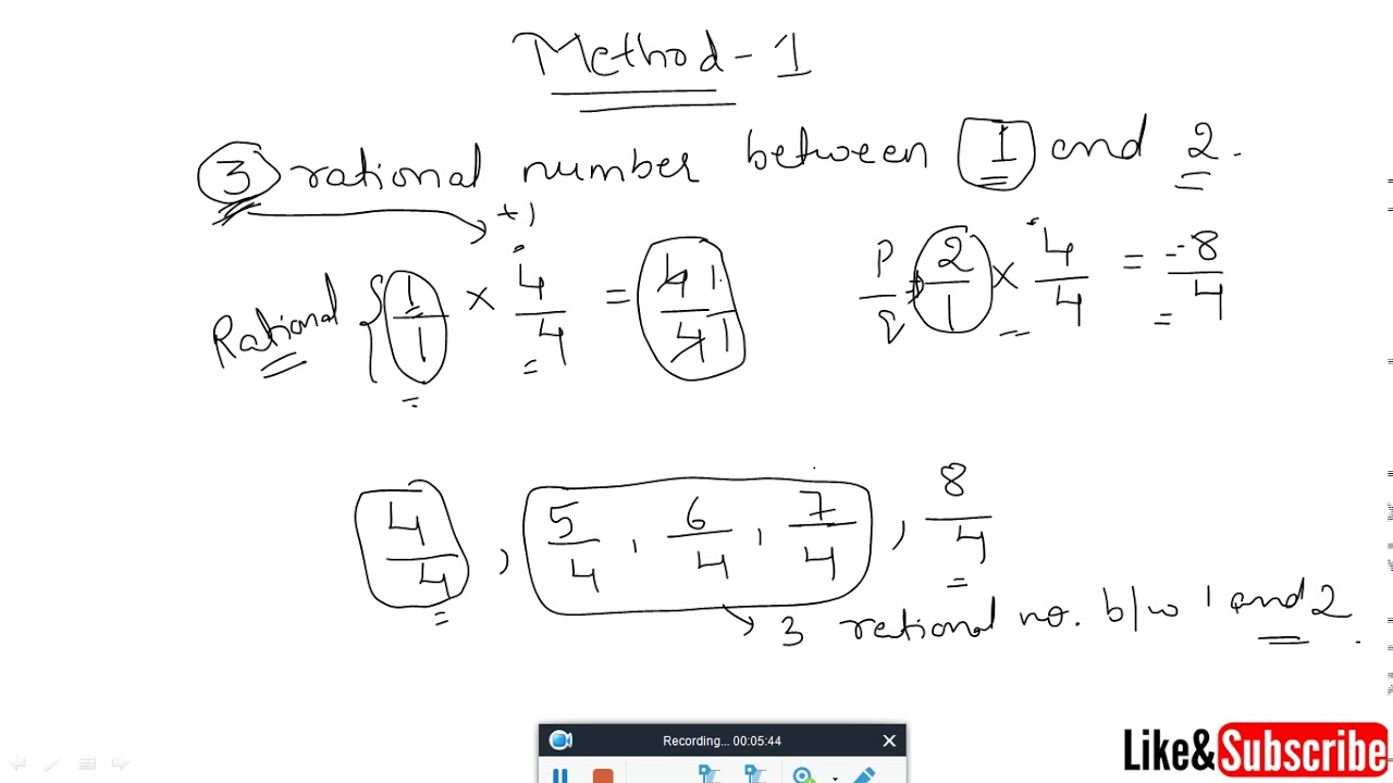 Class 9||Maths [NCERT]||Chapter 1||Number System||Part 4||Rational ...