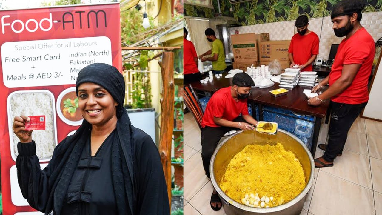 FOOD ATM | Ayesha Khan | providing food to poor in less price - YouTube