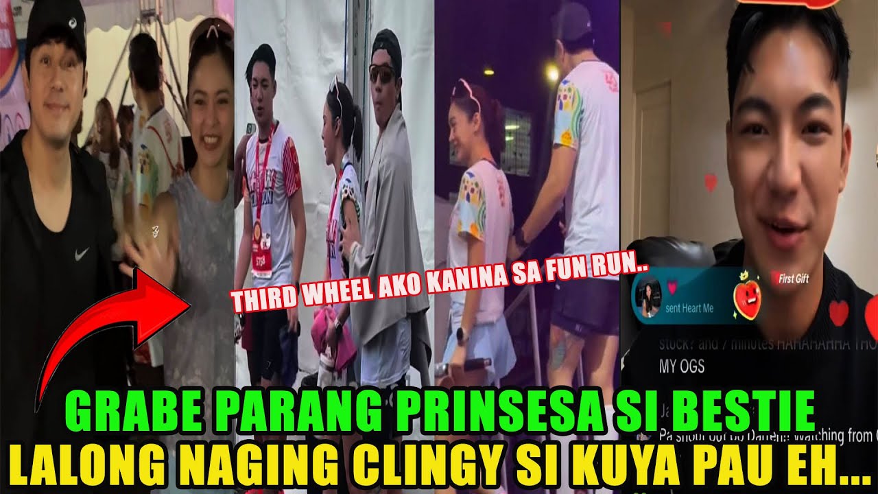 BESTIE DARREN NAGLIVE NAGKWENTO SA MGA NAGANAP SA FUN RUN KANINA IBA SI ...