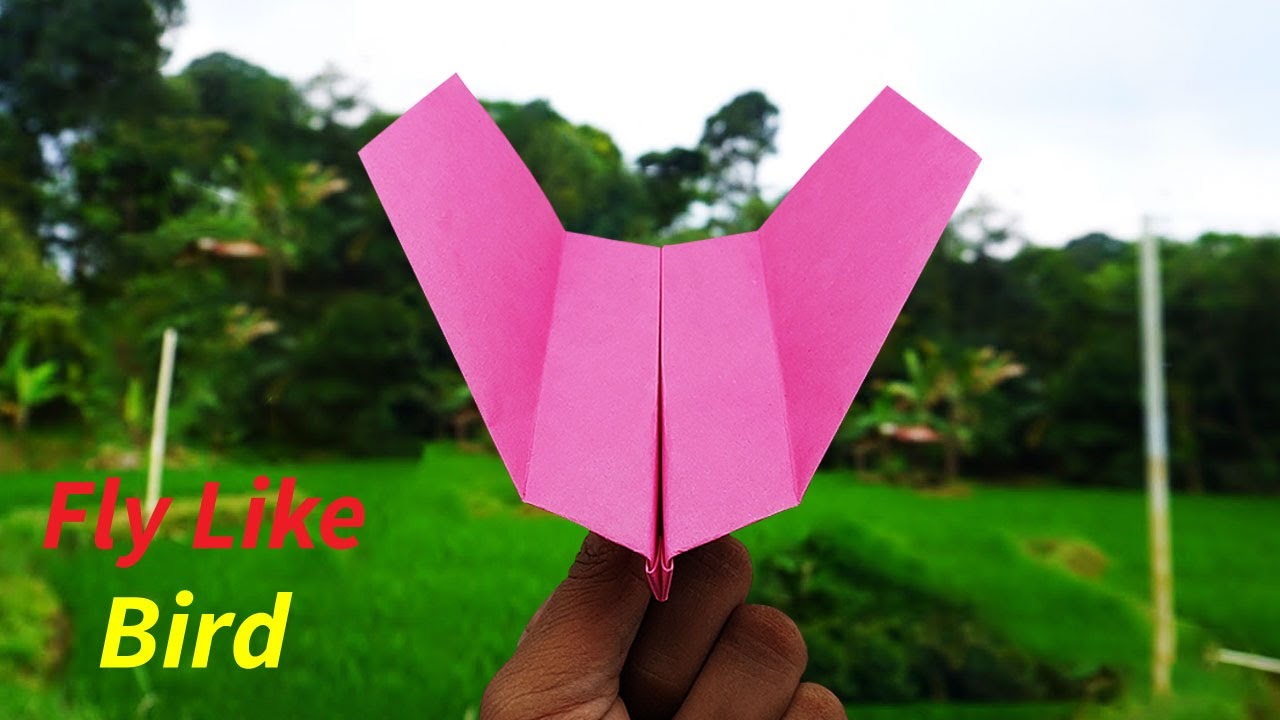 How To Make A Paper Airplane Fly Like A Bird Origami Bird Plane YouTube how-to-make-a-paper-airplane-fly-like-a-bird-origami-bird-plane-youtube