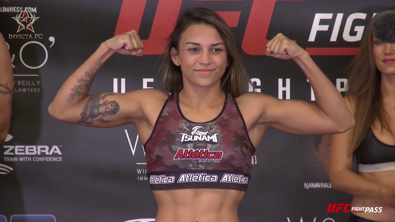 Loma Lookboonmee vs. Monique Adriane Azevedo - Weigh-in Face-Off ...