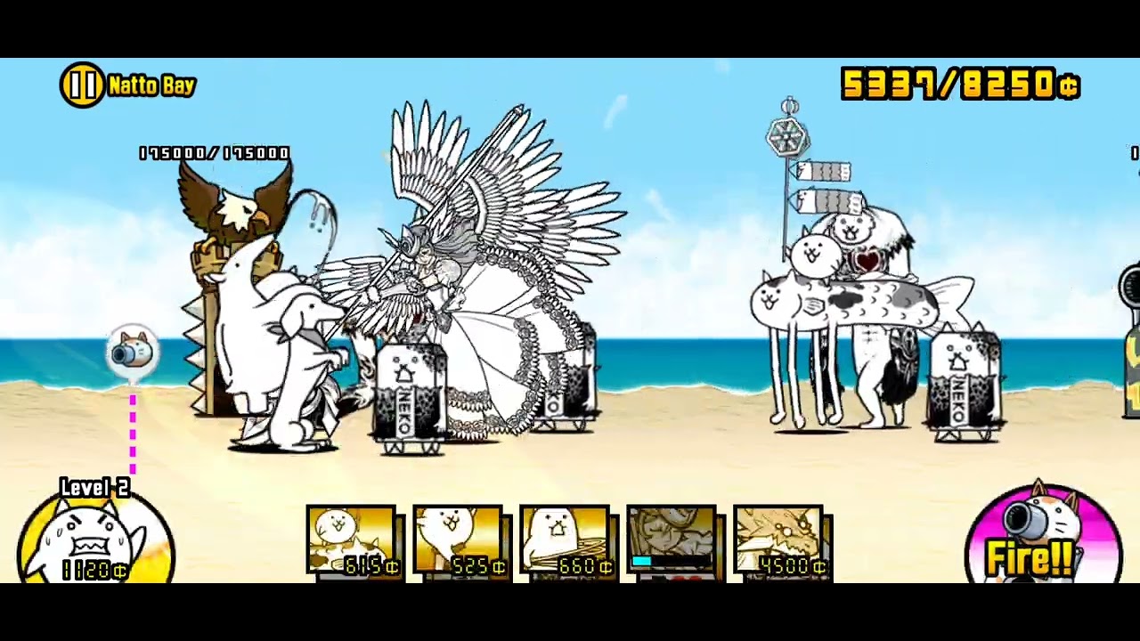 Battle Cats SoL 13-6 Natto Bay ⭐️⭐️ - Sushi Island Stage 6 - YouTube