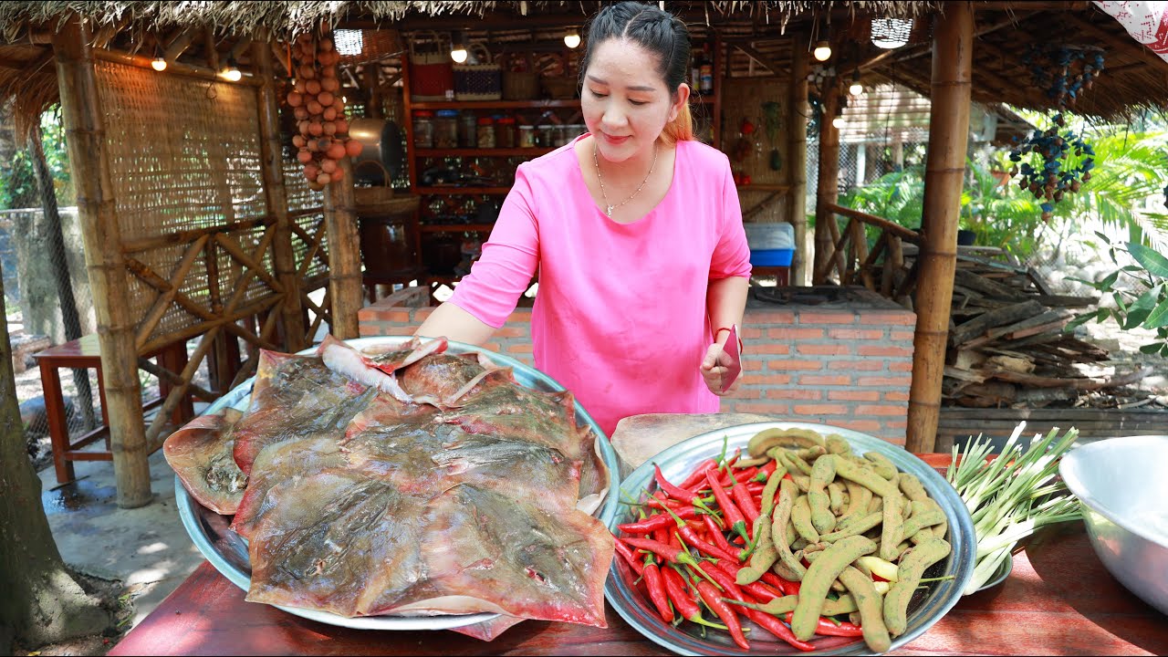 3 Yummy Stingray recipe, Delicious stingray prepared by pregnant mum ...