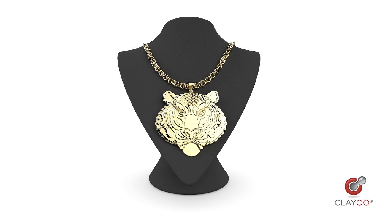 Clayoo 2.5 (Emboss) - Tiger Face Tutorial - YouTube