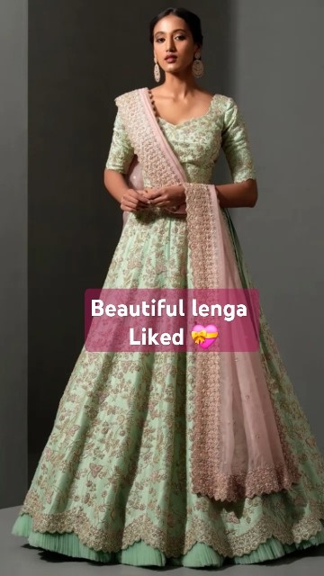 Wedding lenga 💗#short #video #reel #new #trending #song#saans - YouTube