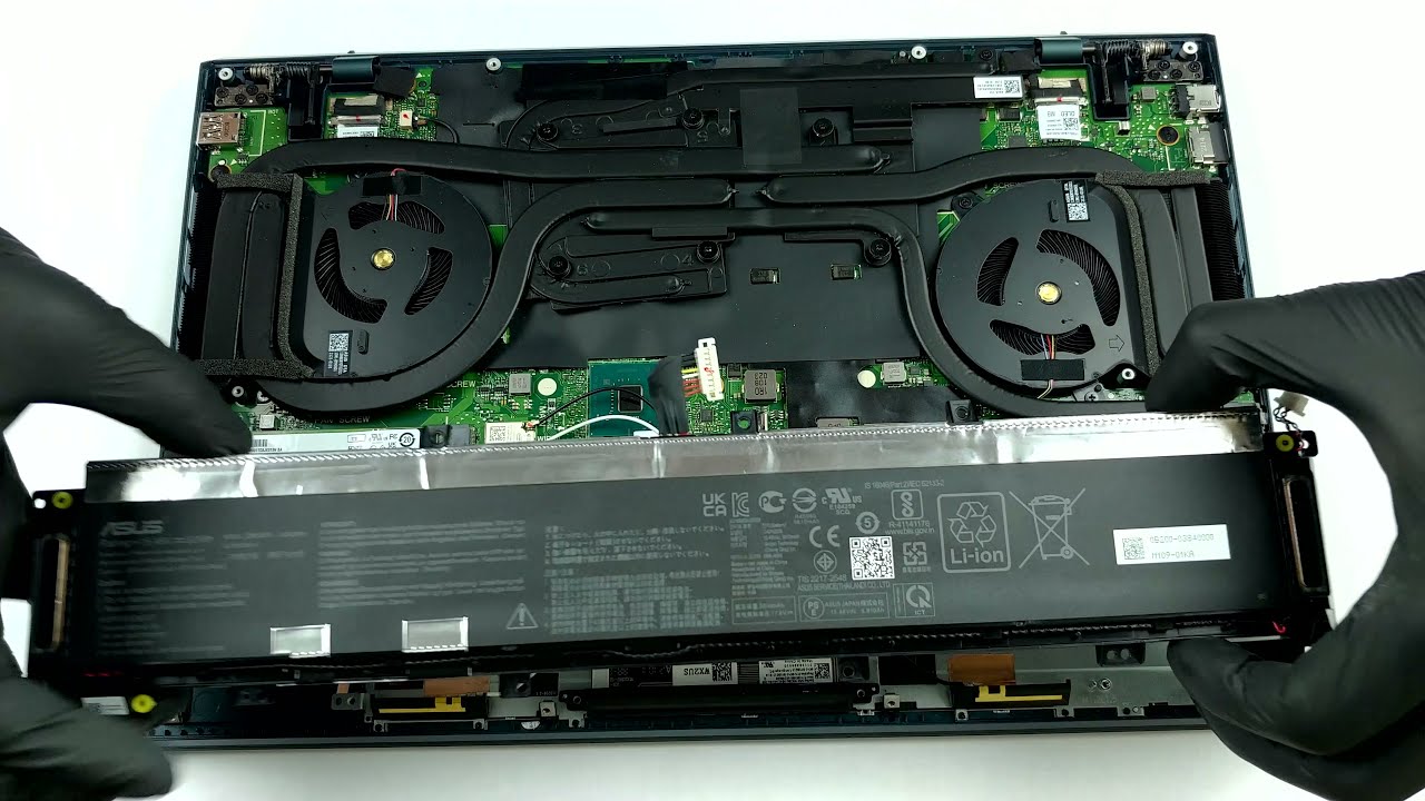 🛠️ Asus Zenbook Pro Duo 15 Oled Ux582 Disassembly And Upgrade Options Youtube