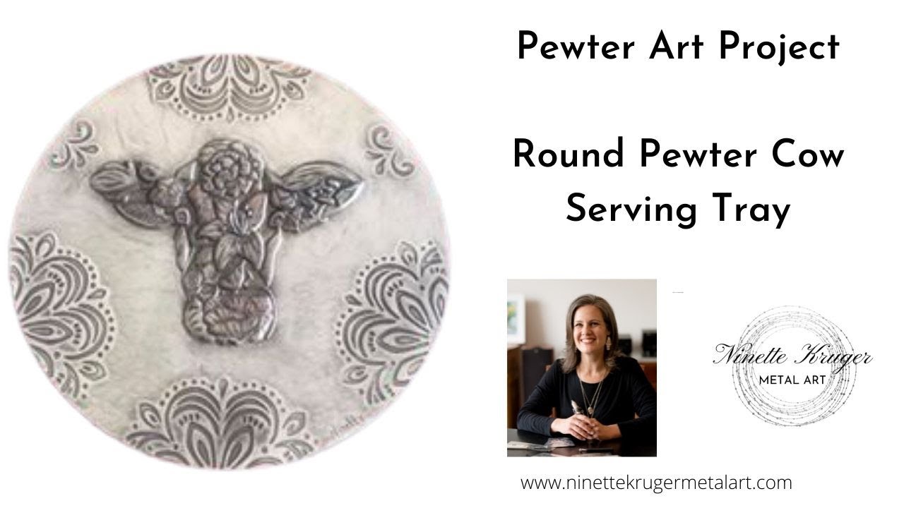 Pewter Art tutorials and classes for beginners - YouTube