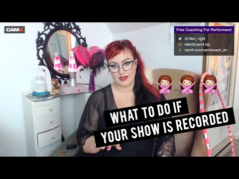 What to Do if You Find A Recording of Your Cam Show Online