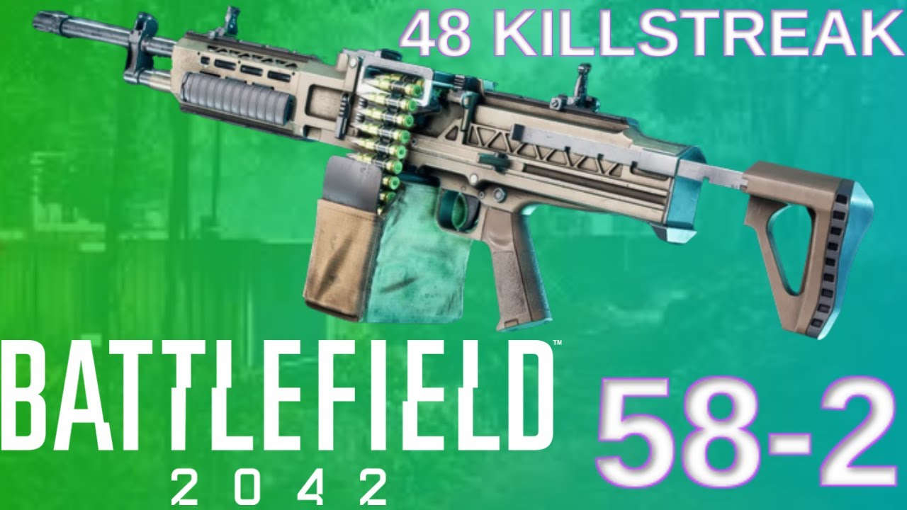 INSANE 48 Killstreak with LCMG on Battlefield 2042 (58-2 GAMEPLAY ...