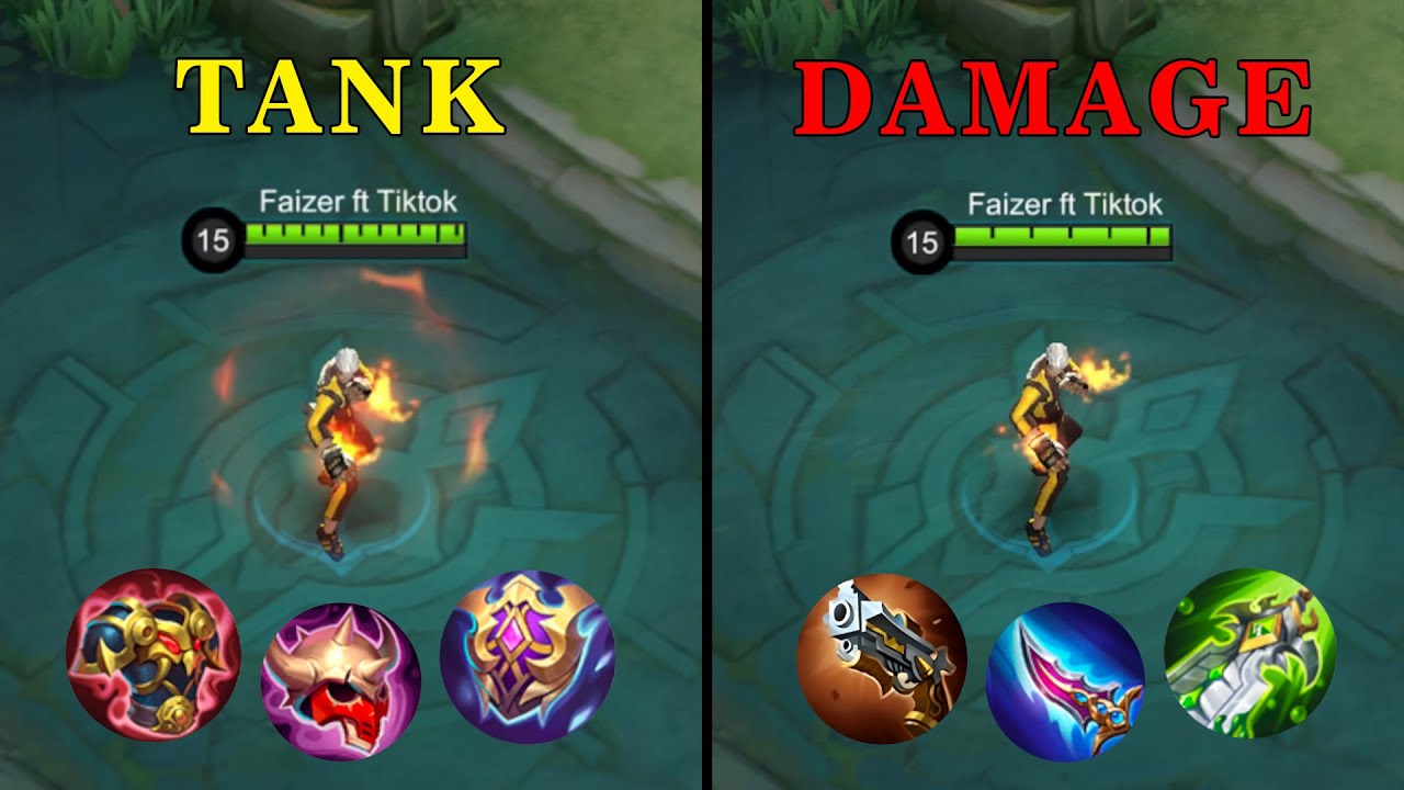 tank vs damage build chou - YouTube