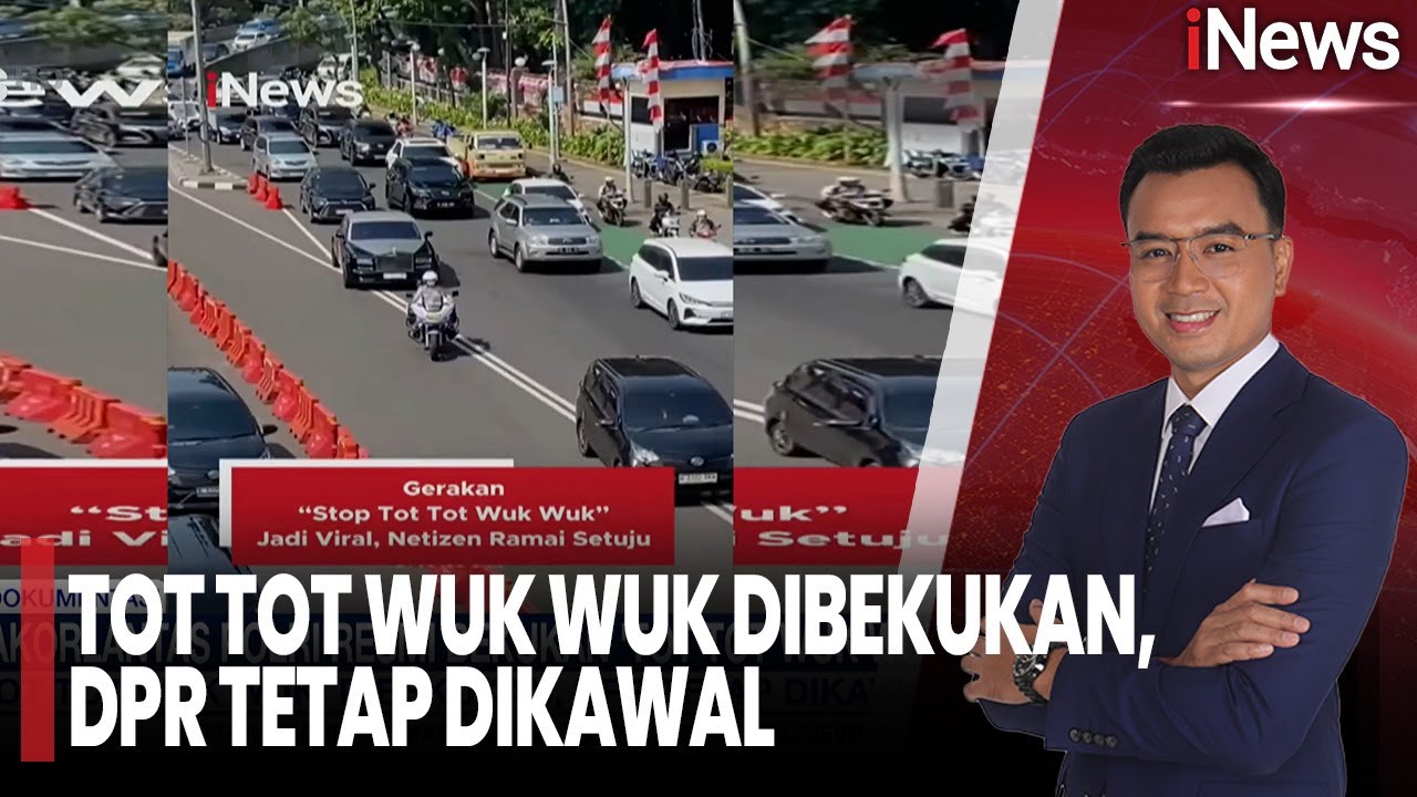 Kakorlantas Bekukan Tot Tot Wuk Wuk, Tapi DPR Tetap Dikawal | iNews ...