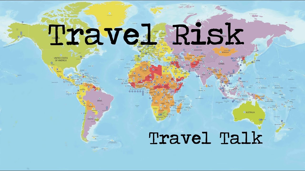 Travel Risk Map 2017 - YouTube