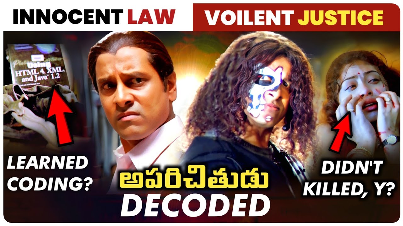 Aparichitudu Movie Decoded & Hidden Details | Anniyan Breakdown ...