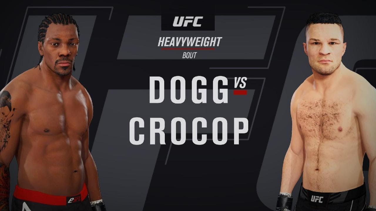 EA SPORTS UFC 4 Snoop Dogg 🆚 Mirko Crocop - YouTube