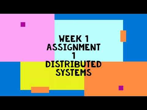 Distributed Systems || WEEK 1 SOLUTION assignment 1 || NPTEL 2023 - YouTube
