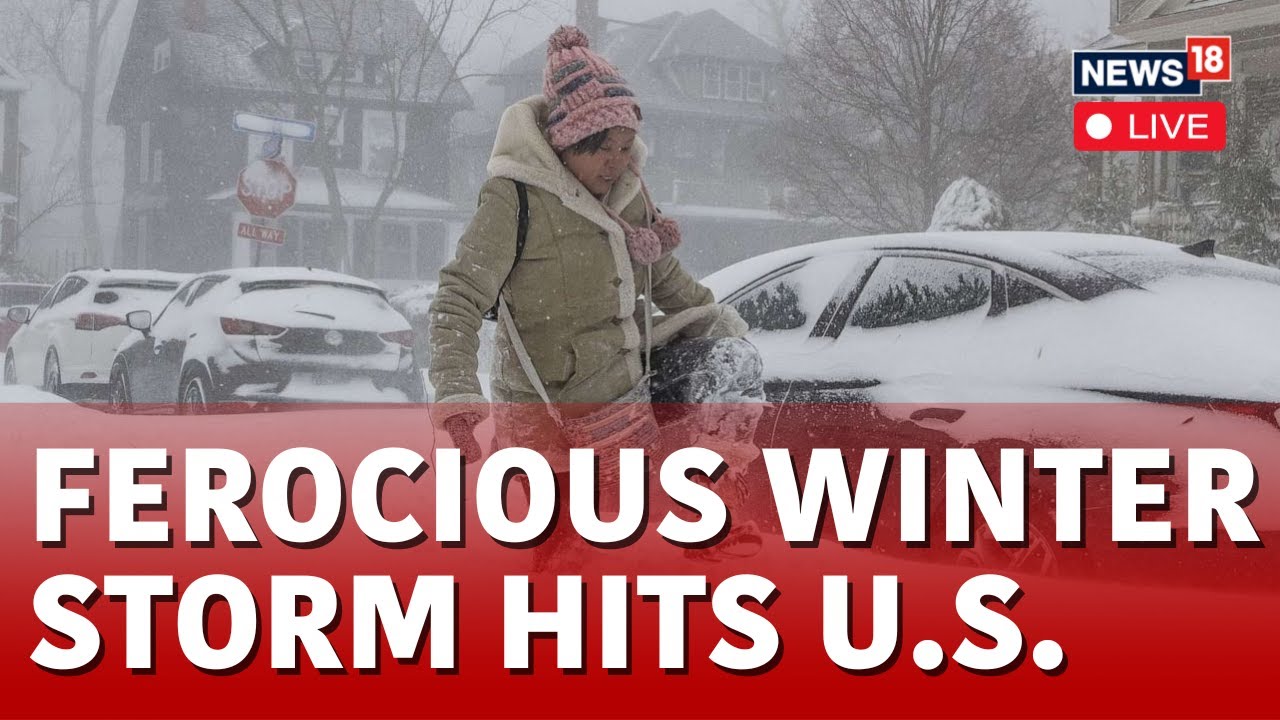 USA News Live | USA Winter Storm LIVE | Extreme Cold Weather Descends ...