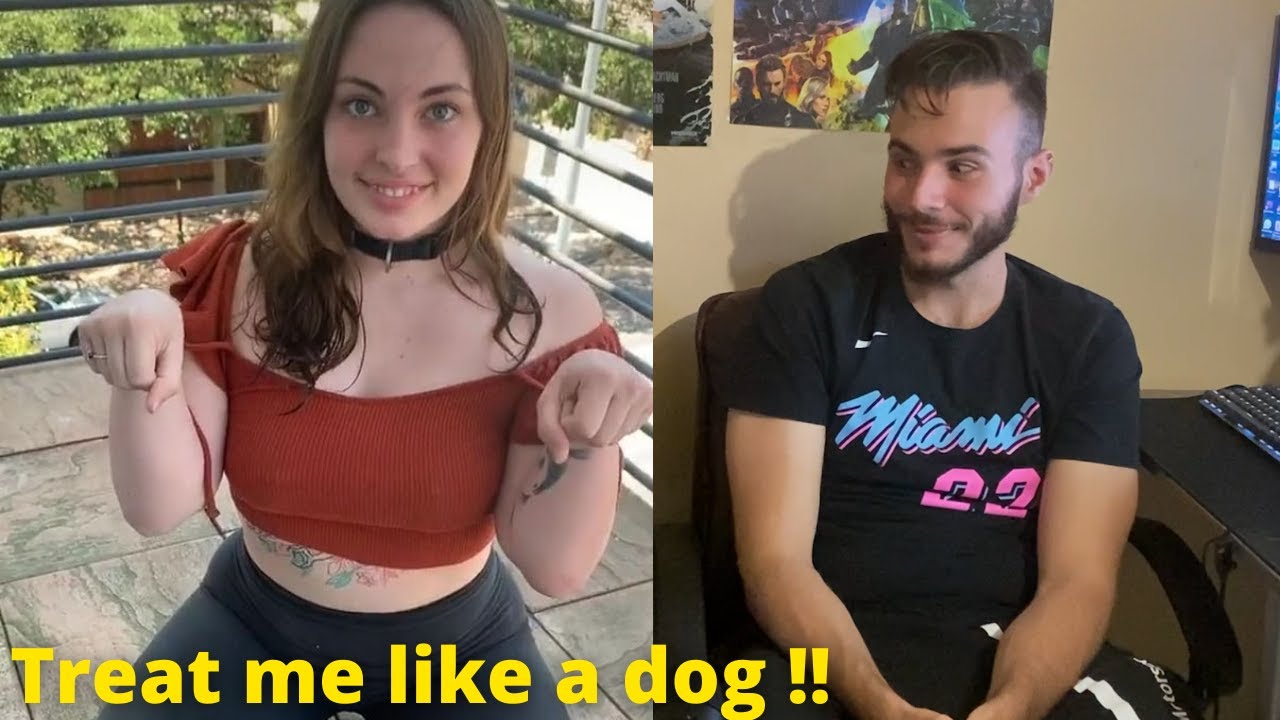 Girlfriend Thinks She's a Dog | (TikTok puppy girl) - YouTube