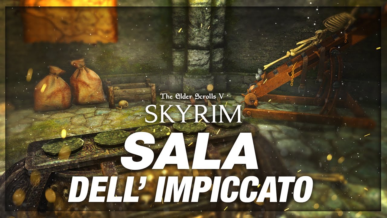 Gallows Hall! Forgia d' Ossa e Nuove Armature SKYRIM ANNIVERSARY ...