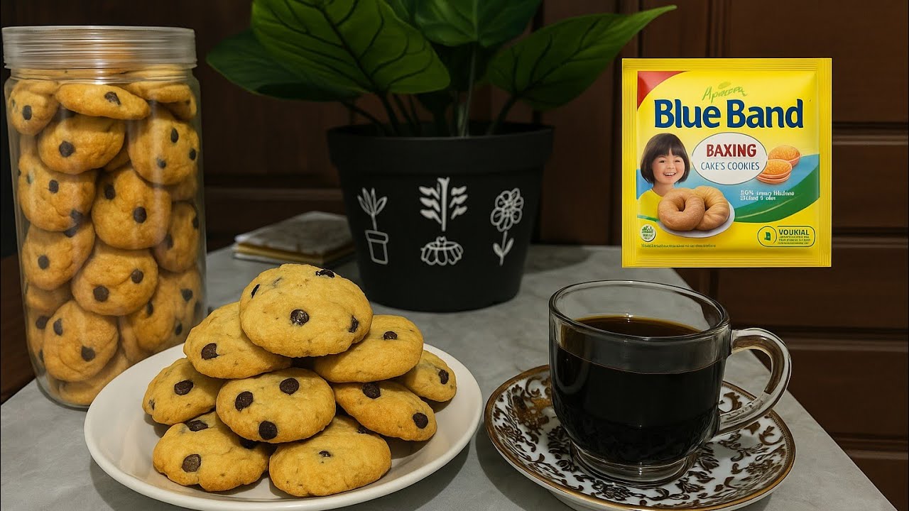 TERNYATA 1 BUNGKUS BLUE BAND JADI KUE KERING KUKIS SEBANYAK INI - YouTube
