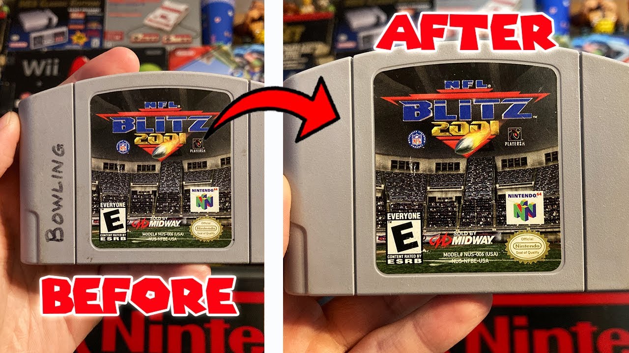 How To Clean Your Video Games - YouTube