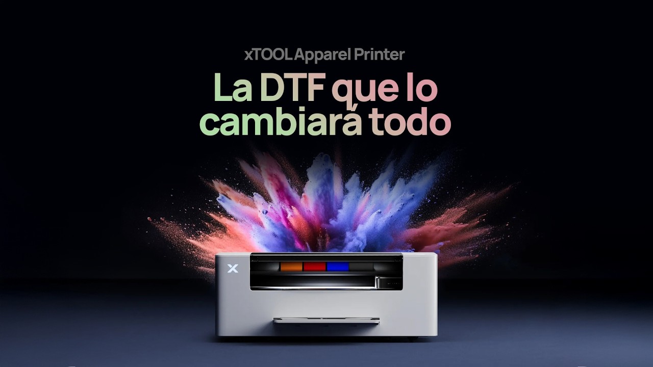 La REVOLUCIÓN del DTF 💥 xTOOL Apparel Printer - YouTube